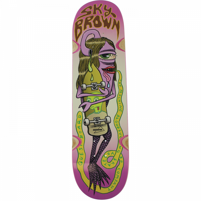 Toy Machine Sky Brown Guest 8.25" Skateboard Deck – Longboards USA