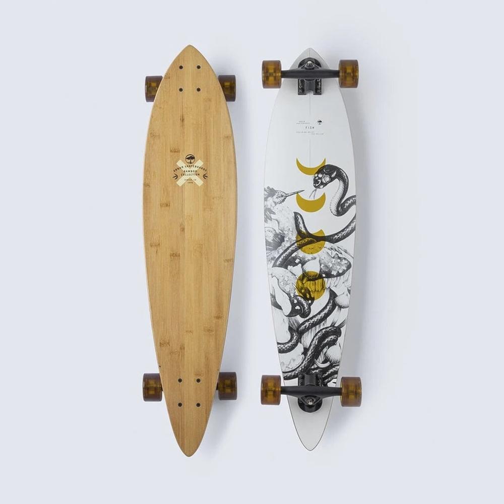 Arbor Fish Bamboo 37" Pintail Longboard – Longboards USA