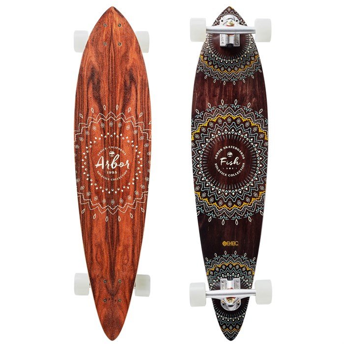 Arbor Fish Solstice 37 " Pintail Longboard – Longboards USA