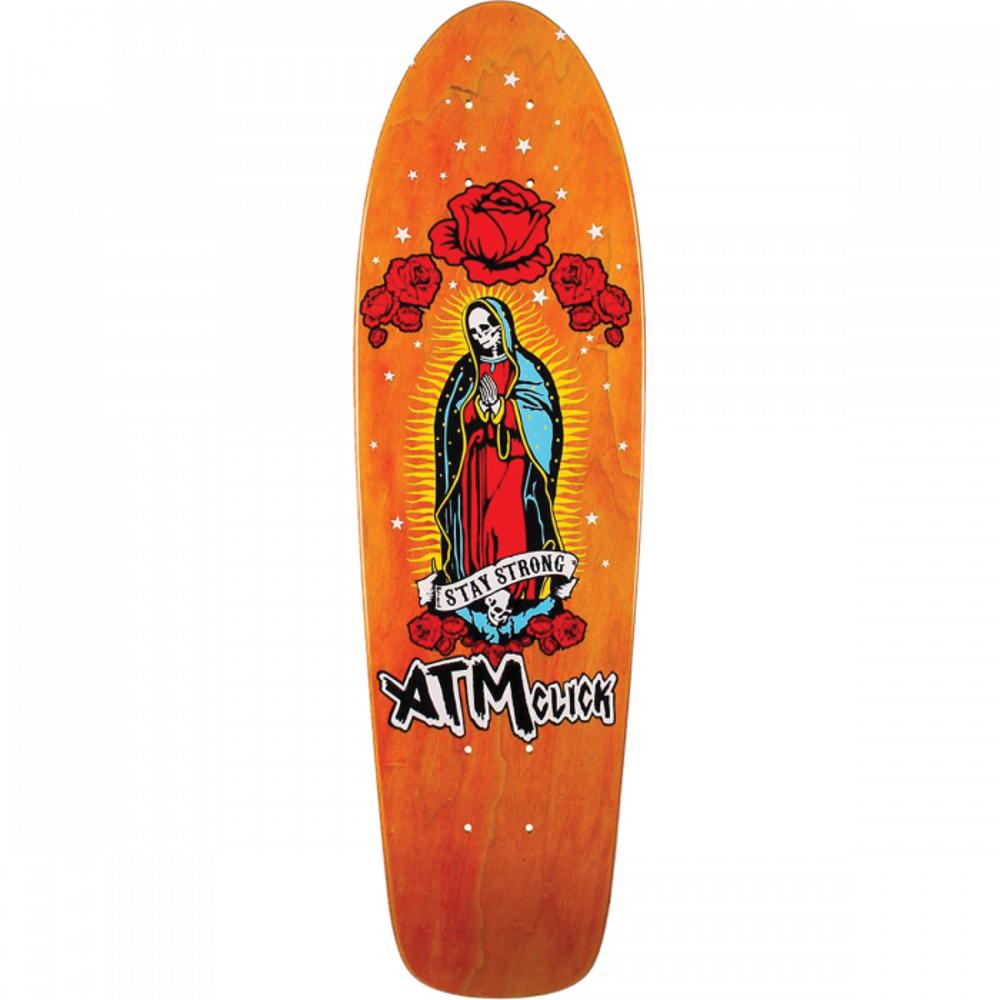 ATM Mary Cruiser 7.6" Orange Skateboard Deck – Longboards USA