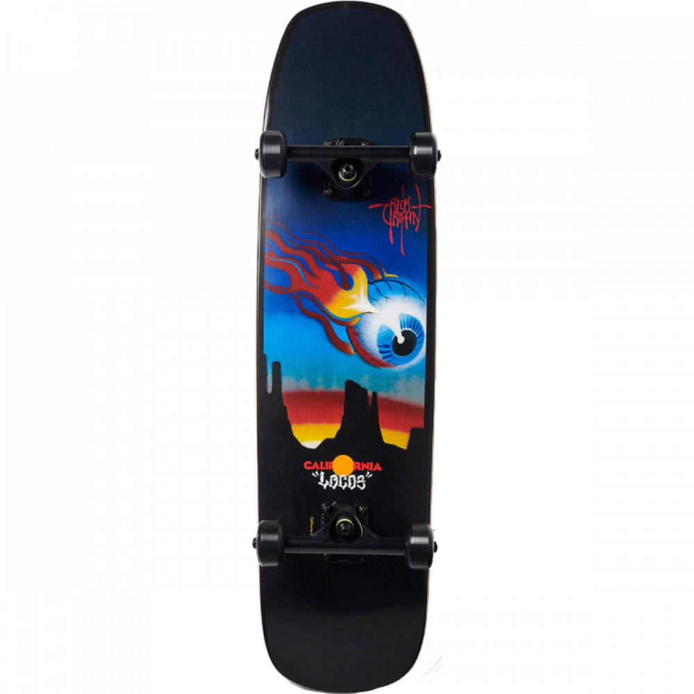 California Locos Rick Griffin Monument Eyeball 32" Cruiser Longboard ...