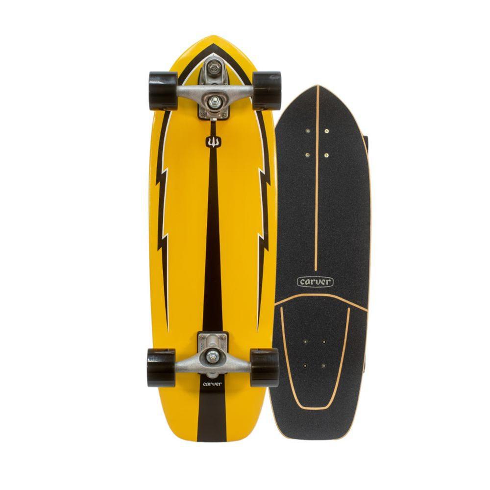 Carver Thunder Surfskate 30.75″ Cruiser - C7 Raw V4 – Longboards USA
