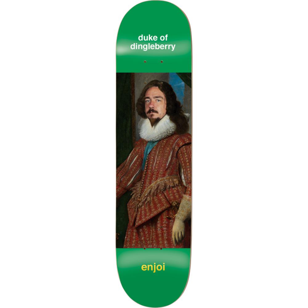 Enjoi Berry Renaissance 8.5" Green Skateboard Deck – Longboards USA