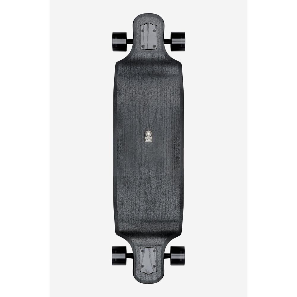 Globe Eames Lounge Black Oak/Black 37" Drop Through Longboard ...
