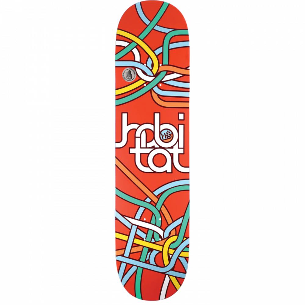 Habitat Circuitry 8.0" Red Skateboard Deck – Longboards USA