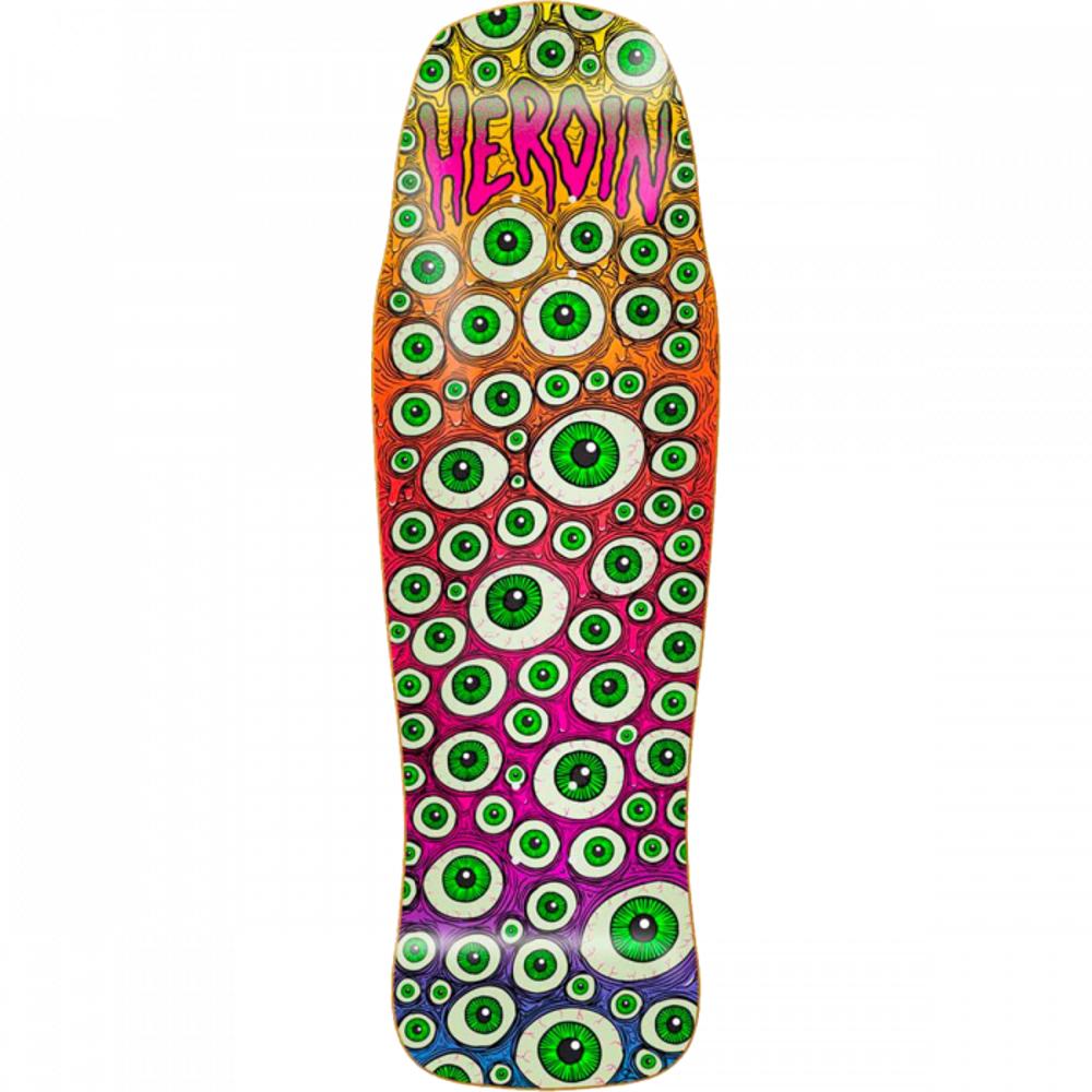 Heroin Mini Eyeballer 9" Skateboard Deck – Longboards USA