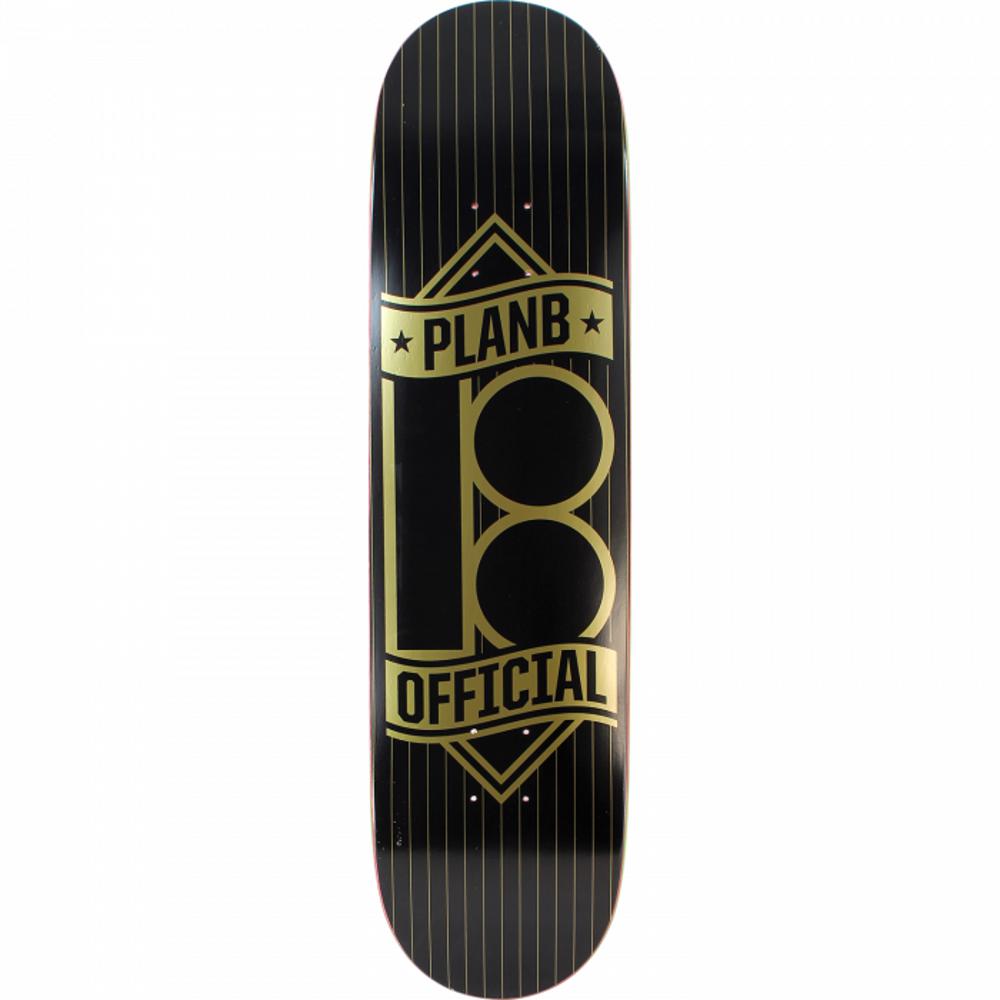 Plan B Banner Gold 8.25" Skateboard Deck – Longboards USA