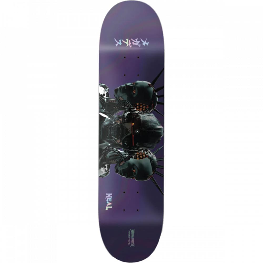 Primitive Robert Neal Threat 8.38" Purple Skateboard Deck – Longboards USA