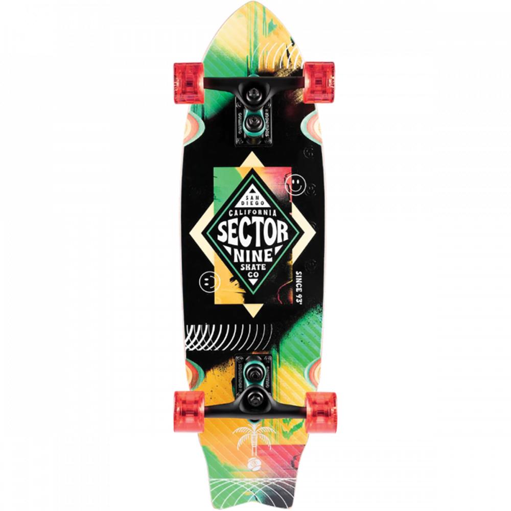 Sector 9" Wavepark Party 8.75" Sidewindr Skateboard – Longboards USA