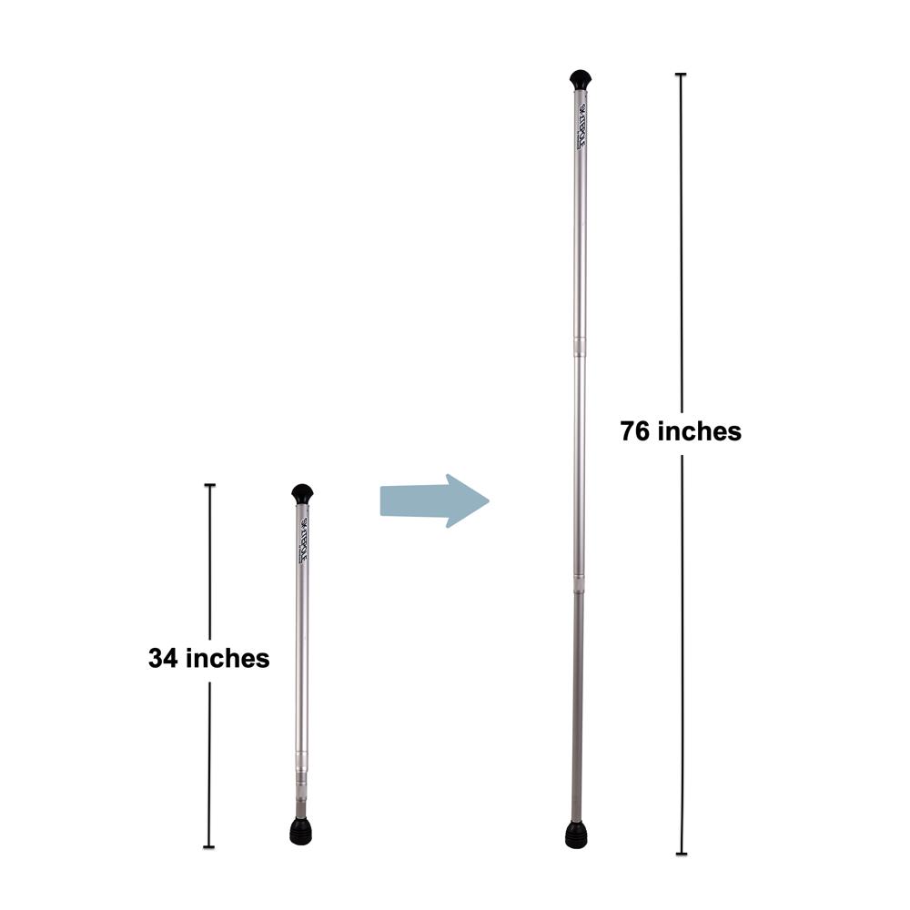 SUPSkate Telescoping 34" to 76" Skate Paddle Skate Pole – Longboards USA