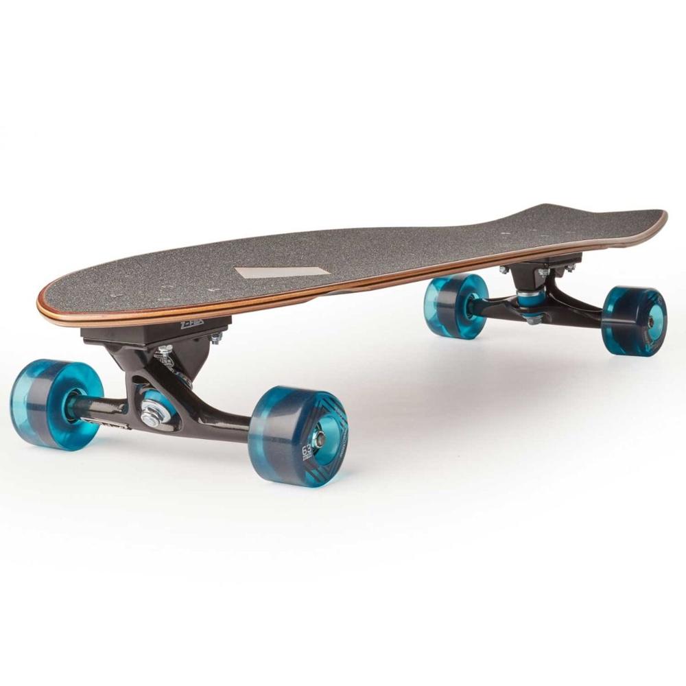 Z-Flex Black Diamond Fishtail 31" Cruiser Longboard – Longboards USA