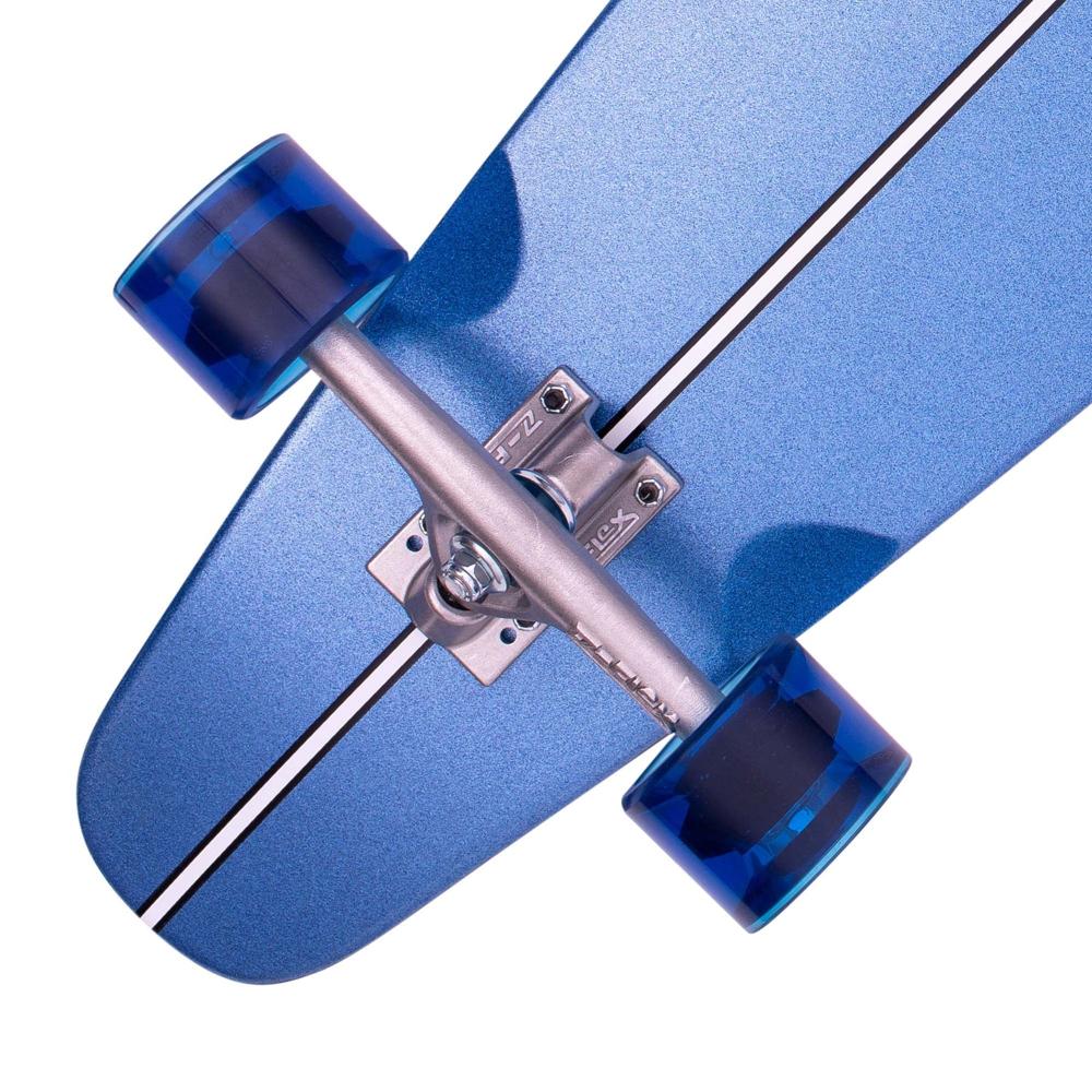 Z-Flex Metal Flake Roundtail 38" Kicktail Longboard – Longboards USA