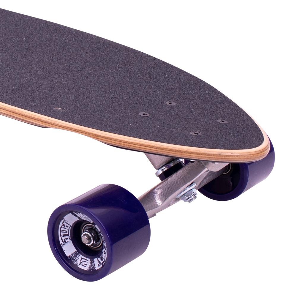 Z-Flex P.O.P Purple Fade 39" Kicktail Longboard – Longboards USA