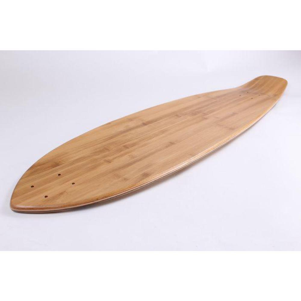Blank Bamboo 40" X 9.75" Kicktail Longboard Deck – Longboards USA