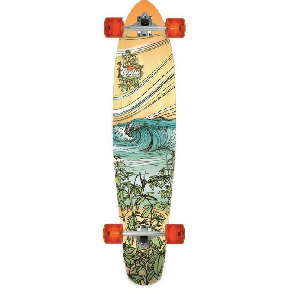 Stella Breakers Bamboo Kicktail Longboard – Longboards USA