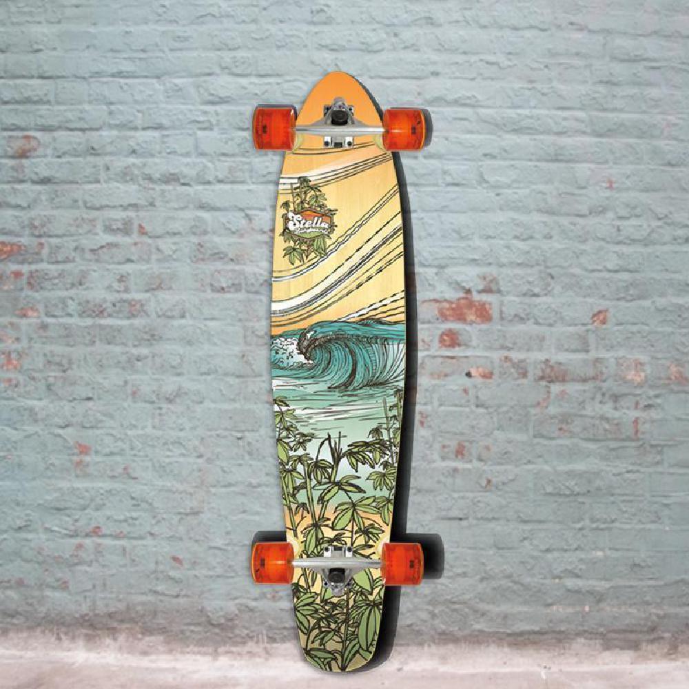 Stella Breakers Bamboo Kicktail Longboard – Longboards USA