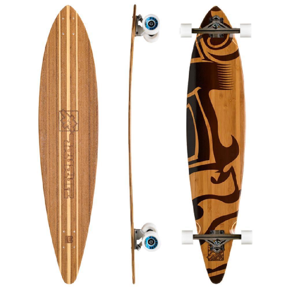 Bamboo Poly Trurute 44 inch pintail longboard – Longboards USA