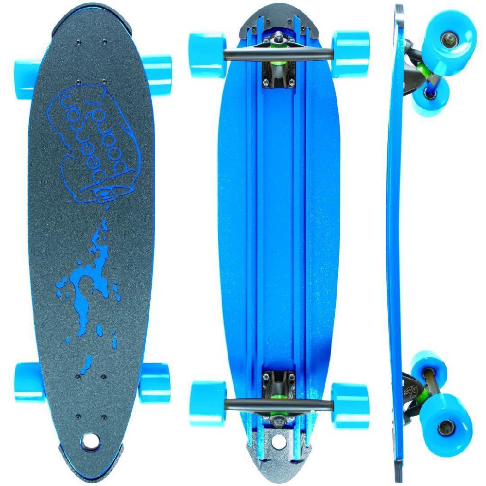 Beercan Blue 30" Pintail Longboard – Longboards USA