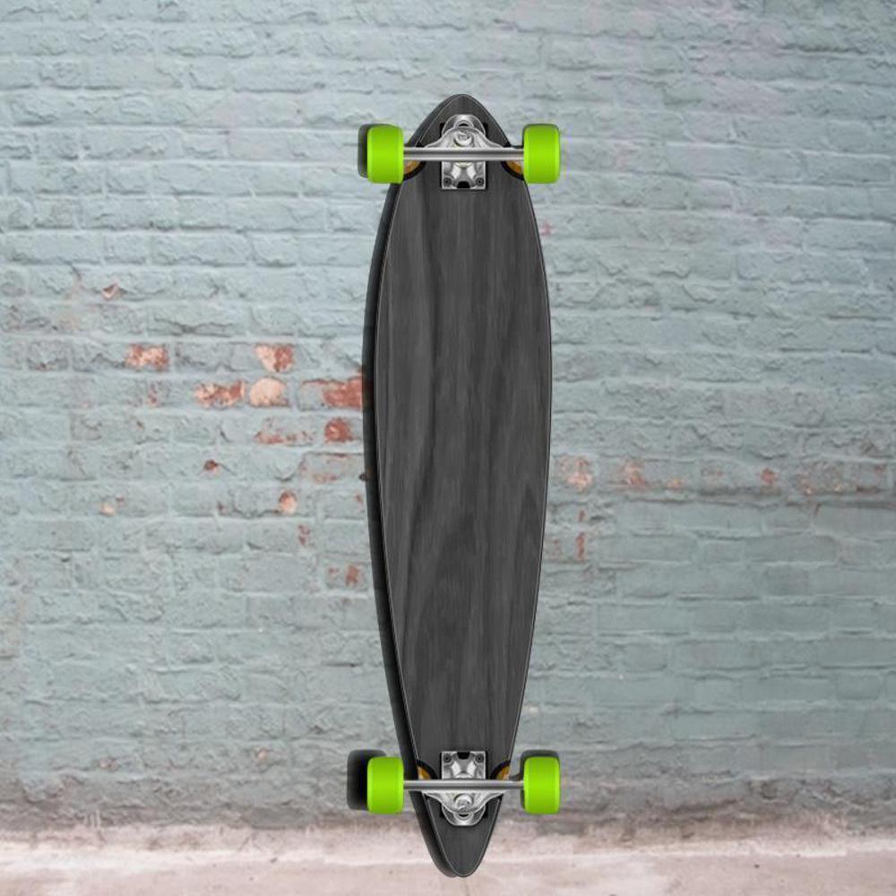 Cheap Punked Black Pintail Longboard 40 inch – Longboards USA