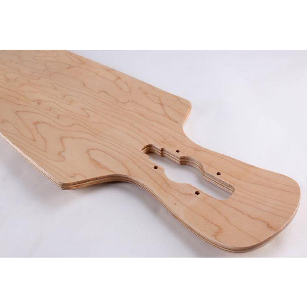 drop through longboard template