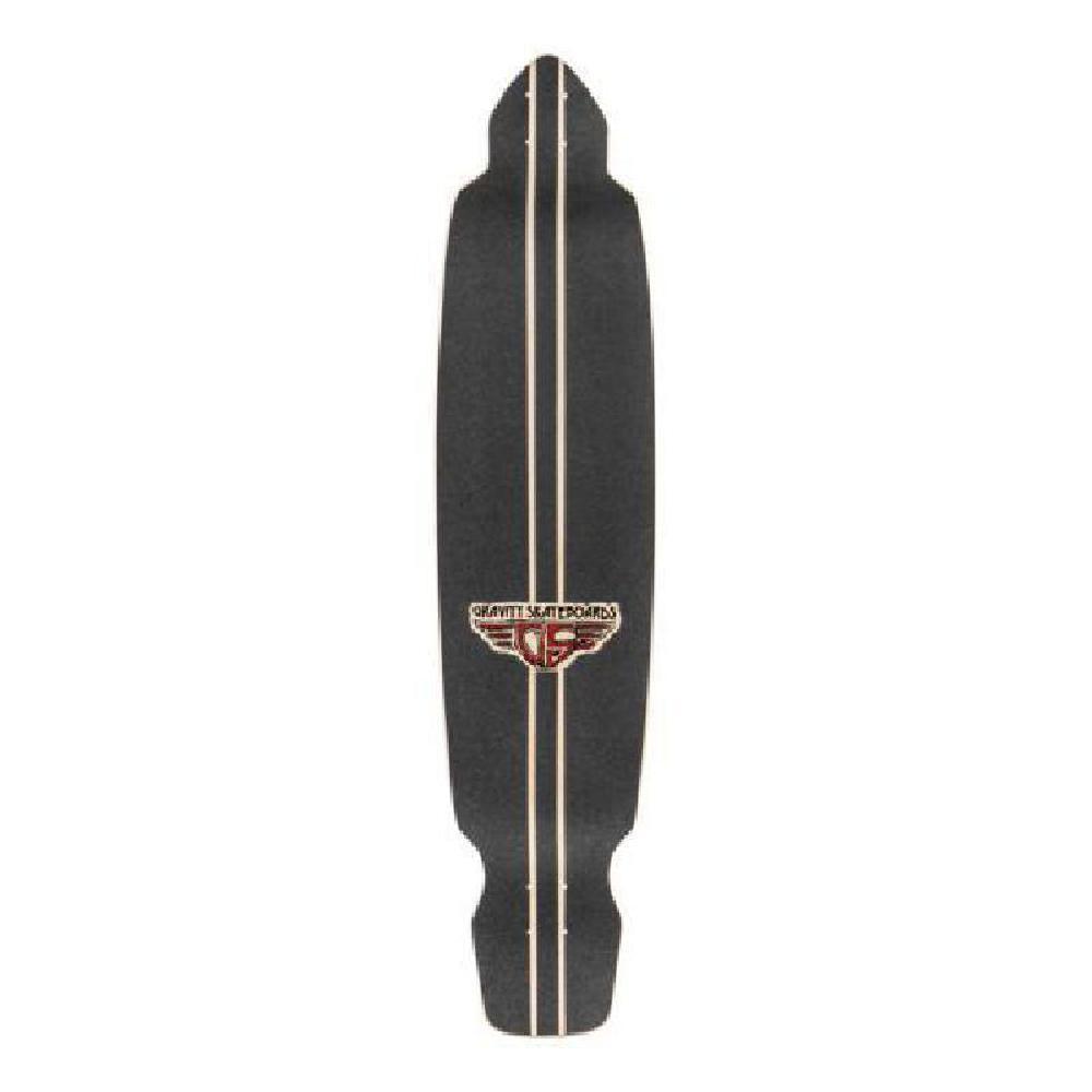 Gravity Big Kick 45" Tequila Sunrise Red Longboard Deck – Longboards USA