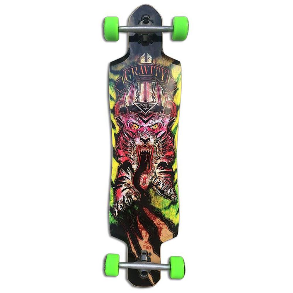 Gravity Raging Tiger 38 Drop Through Longboard Complete – Longboards USA