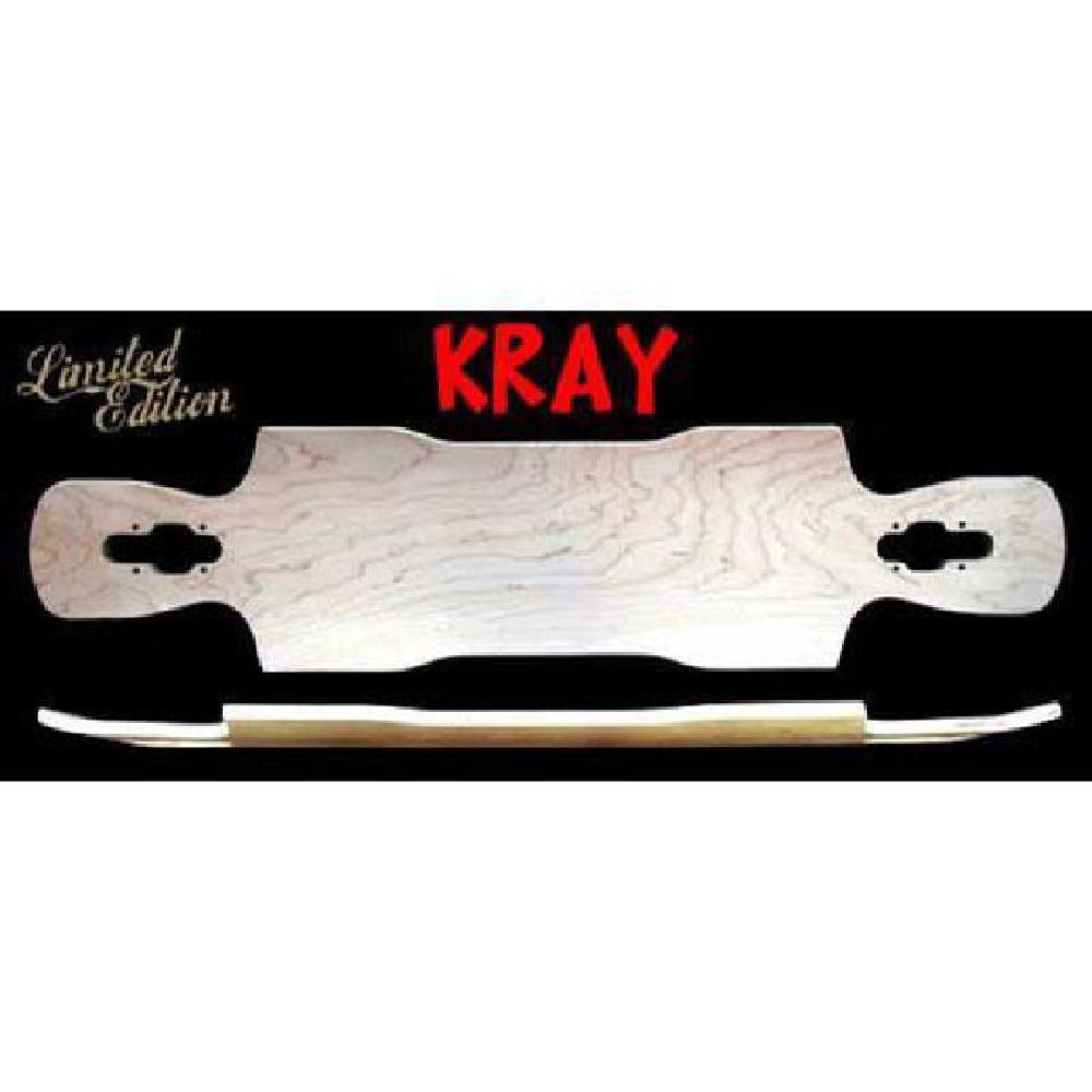 Kray Drop Through Double K Longboard 38" Deck – Longboards USA