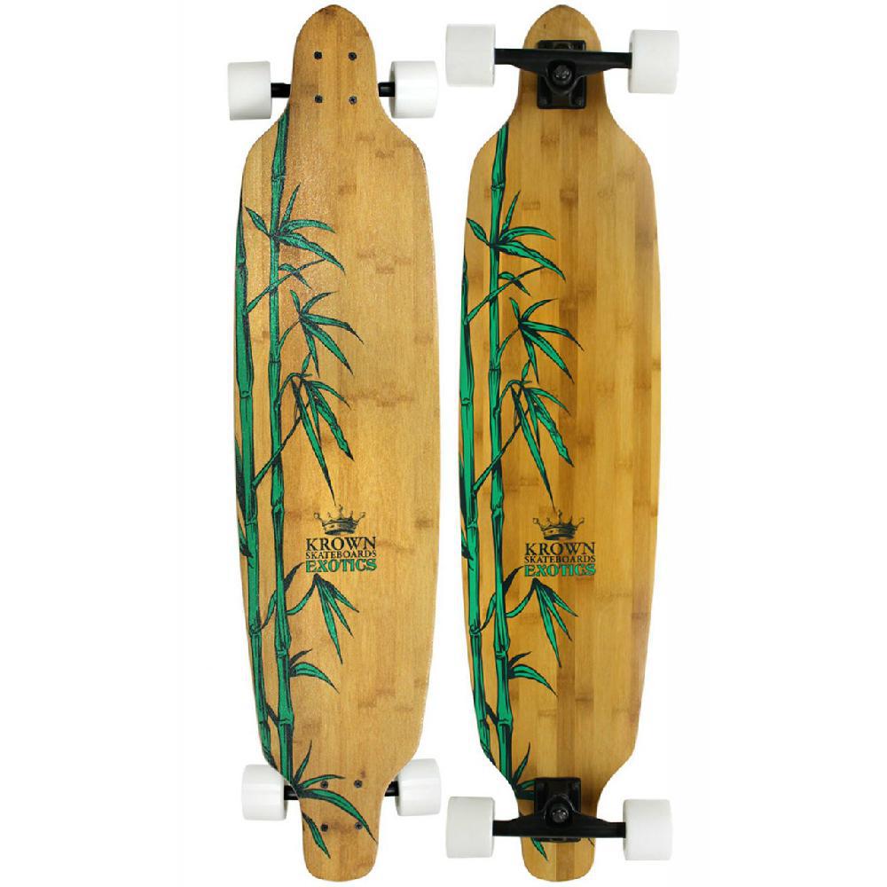 Krown Exotic Freestyle 41" Bamboo Freestyle Longboard – Longboards USA