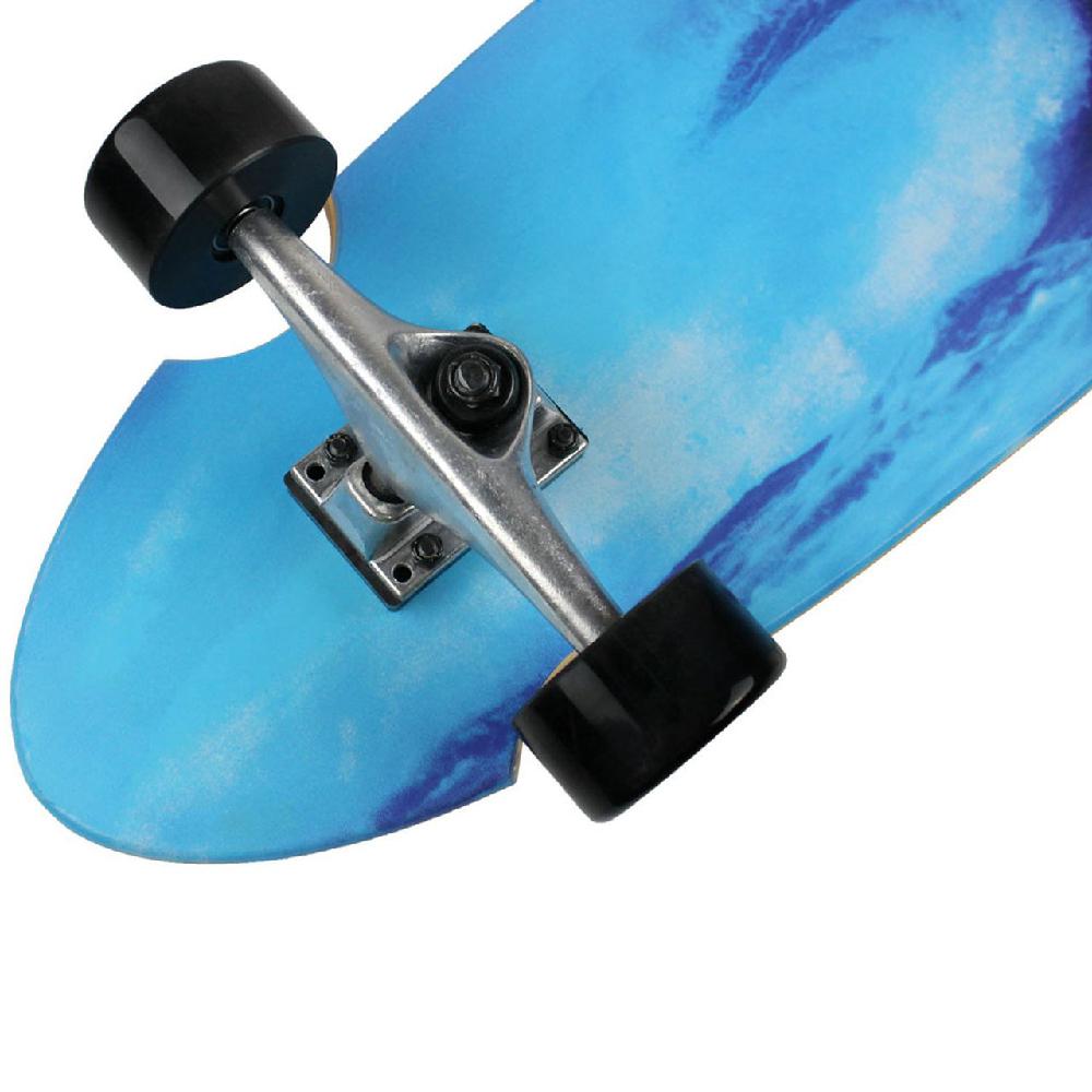 Krown Blue Wave 43" Kicktail Longboard – Longboards USA