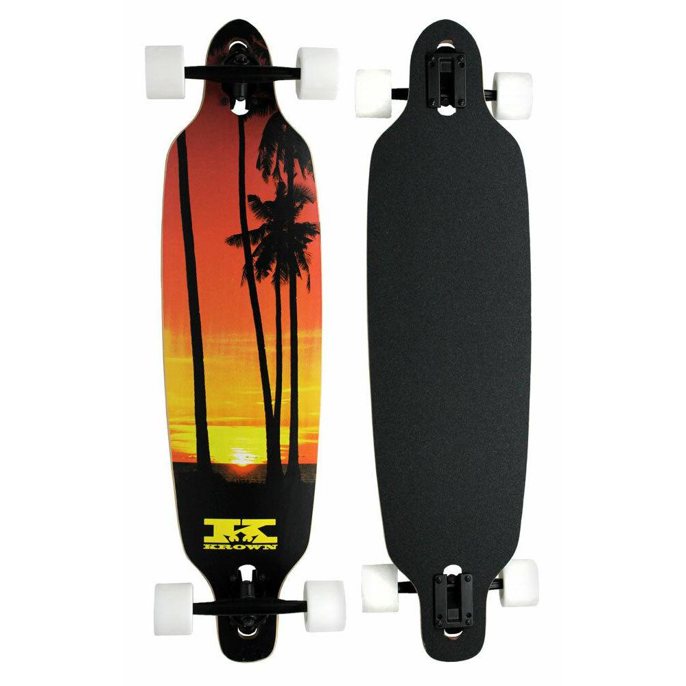 Krown Palms Elite 36 inch Drop Through Longboard – Longboards USA