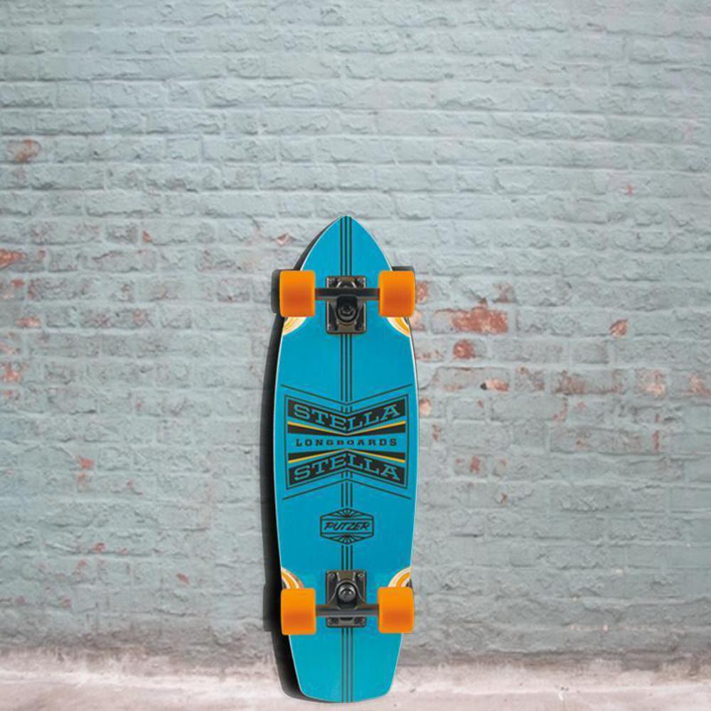 Longboard Mini Cruiser Putzer Complete - 27 x 8 - Blue – Longboards USA
