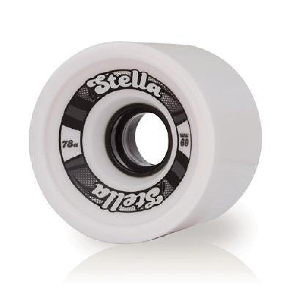 Longboard Wheels Stella 69mm White Set of 4 – Longboards USA