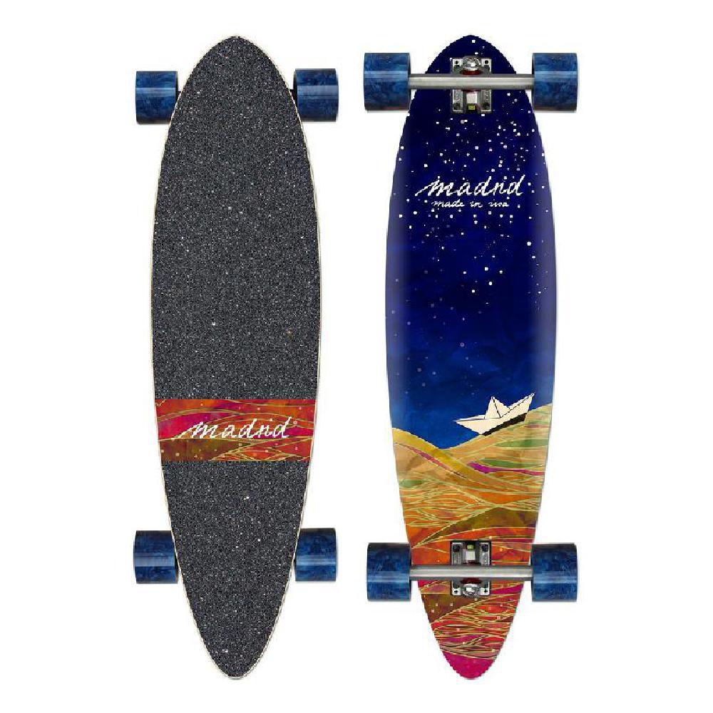 Madrid Blues Blunt 38" Pintail Longboard Deck – Longboards USA