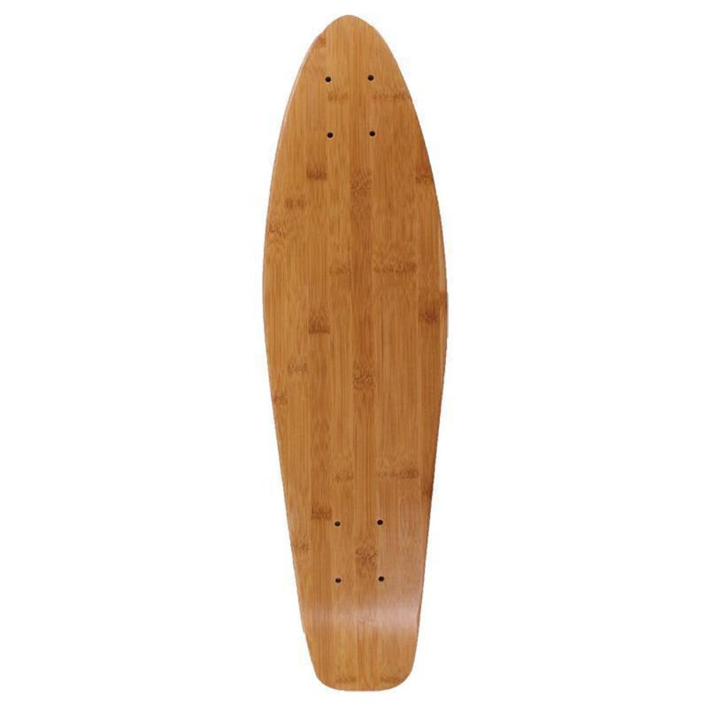 Mini Blank Kicktail Longboard Natural Bamboo 26" Deck – Longboards USA