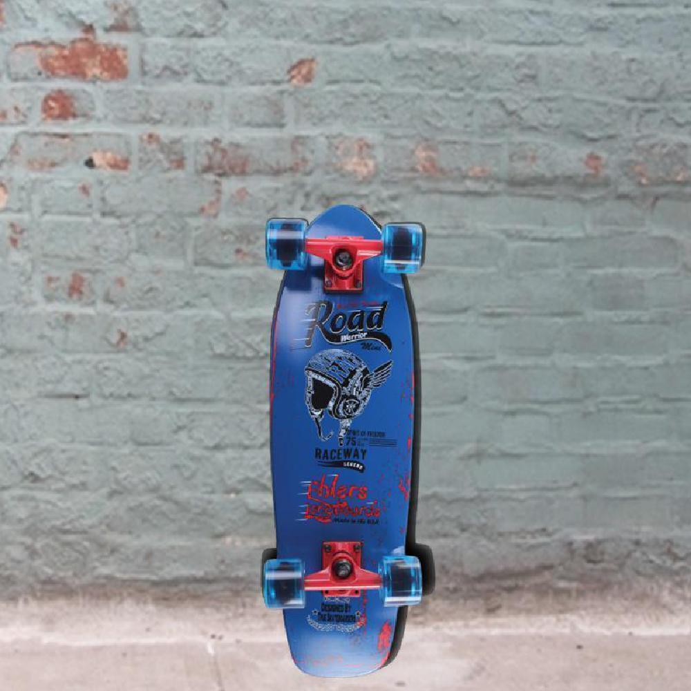 Mini Kicktail Longboard Road Warrior 27 inch Ehlers – Longboards USA