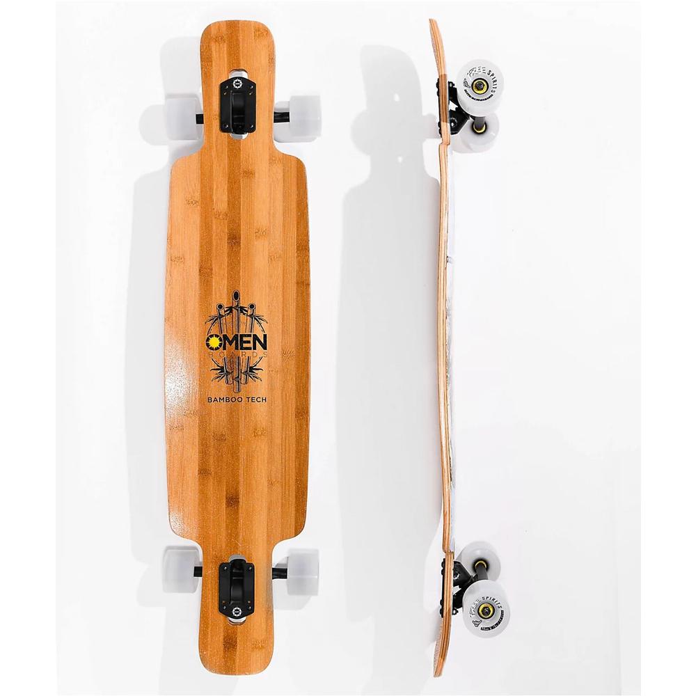 Omen Nuclear Narwahl 41.5" Drop Through Longboard Complete – Longboards USA
