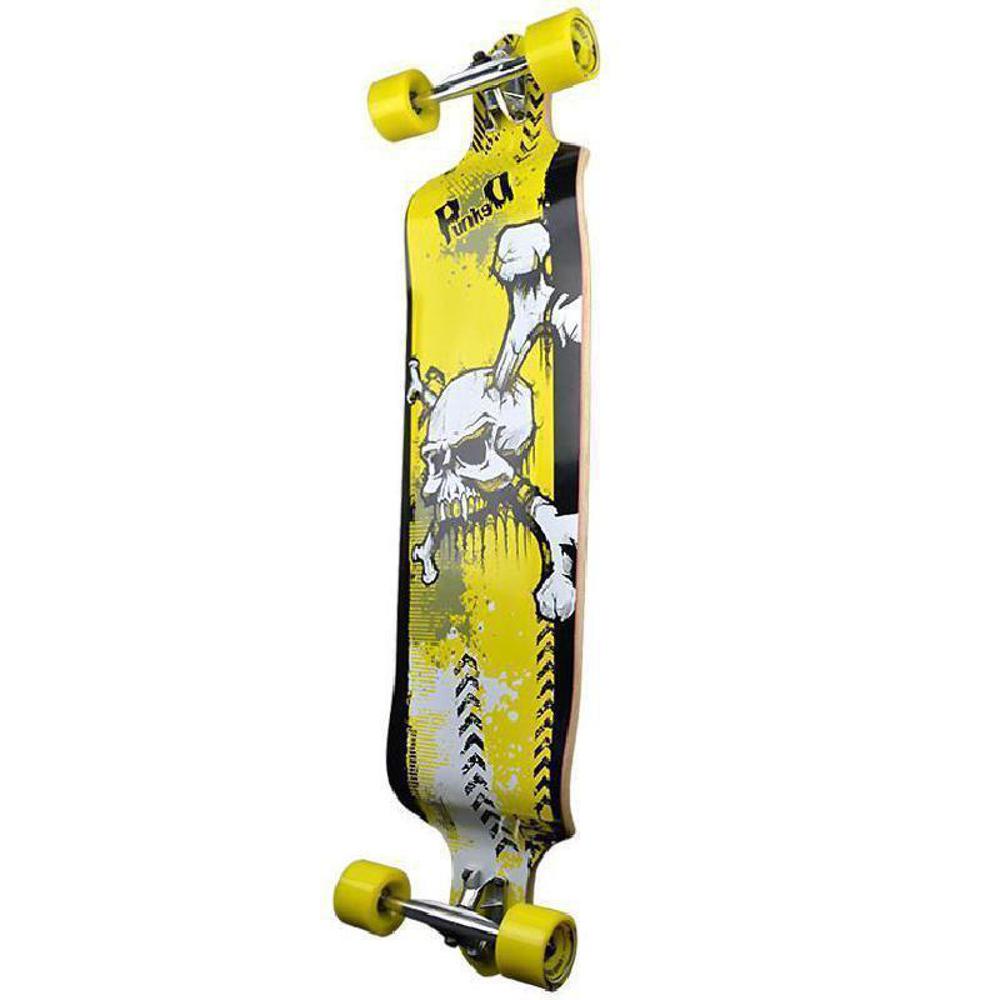 Punked Skull Drop Down Longboard 41 inch – Longboards USA