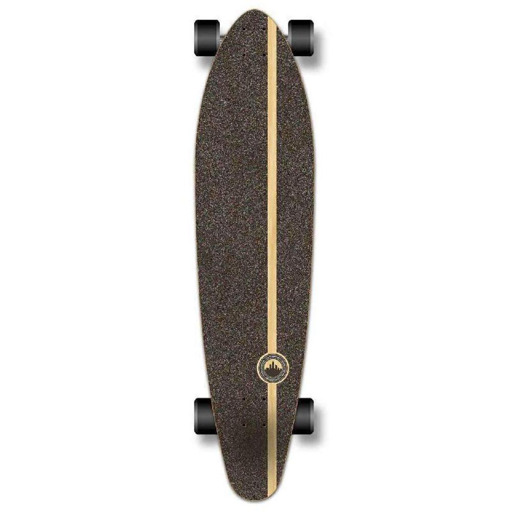 Punked Kicktail Black Digital Wave Longboard Complete – Longboards USA