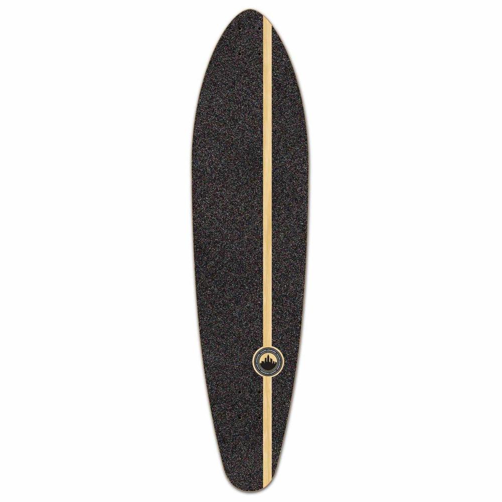 Punked Kicktail Blank Longboard Deck - Natural – Longboards USA
