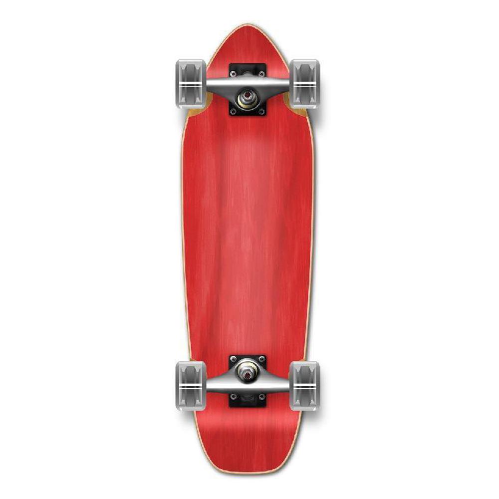 Punked Stained Red 27" Mini Cruiser Complete – Longboards USA