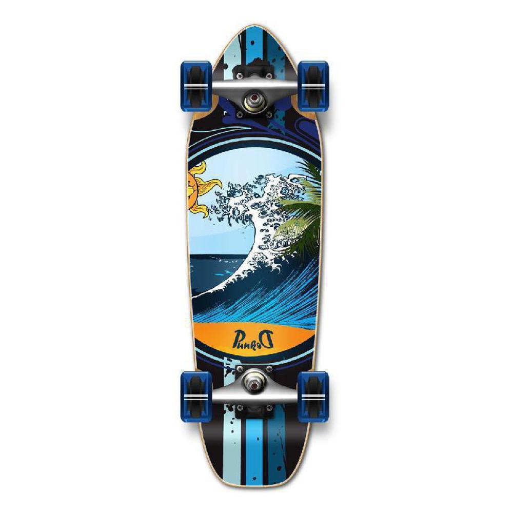 Punked Mini Cruiser Wave Complete – Longboards USA