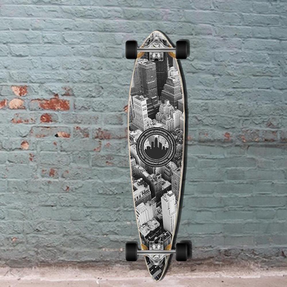 Punked New York Pintail 40" Longboard - Complete – Longboards USA