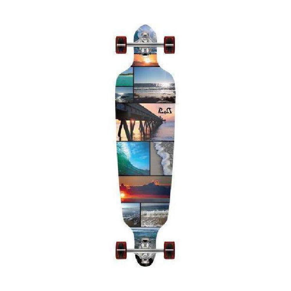 Punked SeaSide 40" Drop Through Longboard – Longboards USA