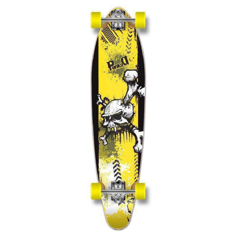 Punked Kicktail Skull Longboard 40 inch – Longboards USA