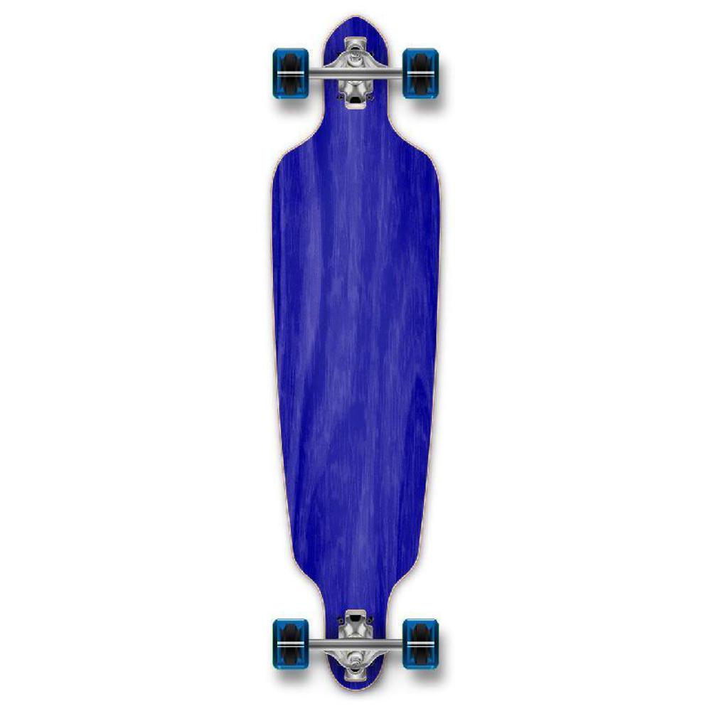 Punked Stained Blue Drop Through Blank 41" Longboard – Longboards USA