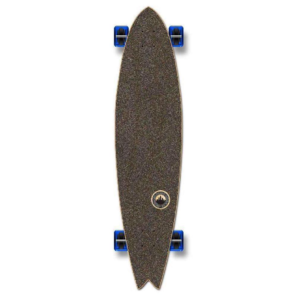 Punked Stained Blue Fishtail Blank Longboard – Longboards USA