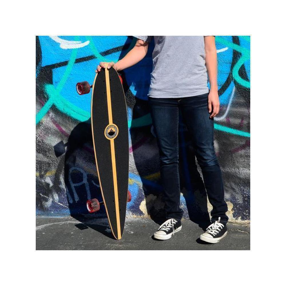 Punked Surfer Pintail Longboard 40" Natural – Longboards USA