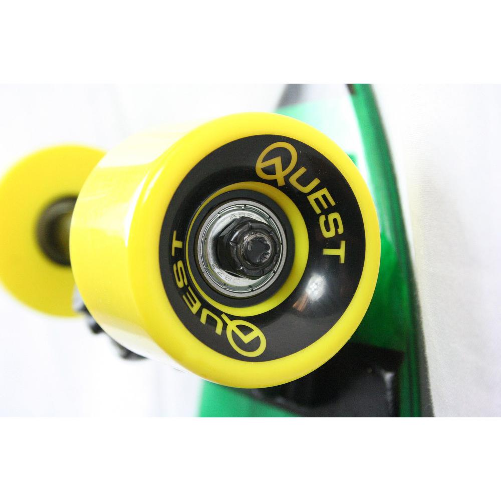 Quest Pocket Rockit Green 24" Cruiser Board – Longboards USA