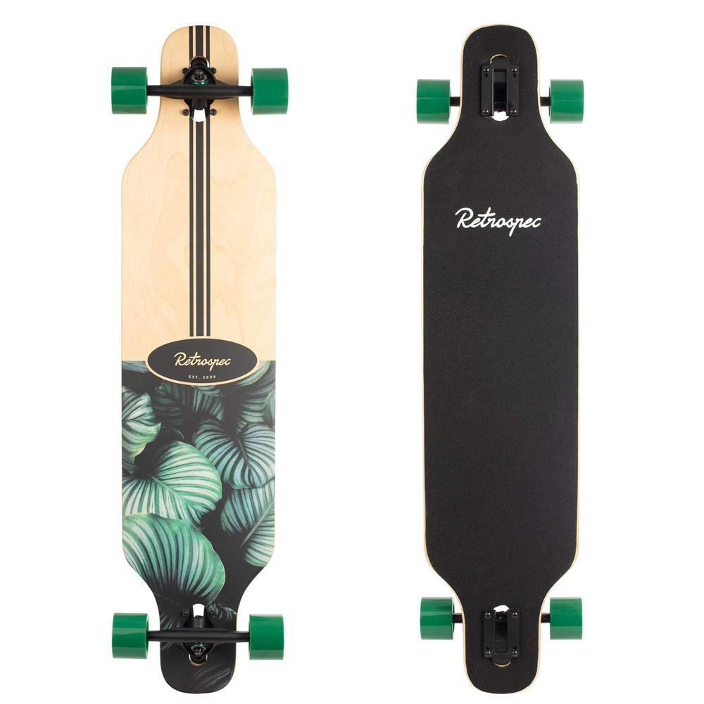 Rift Tropical Flora Drop Through 41" Longboard – Longboards USA