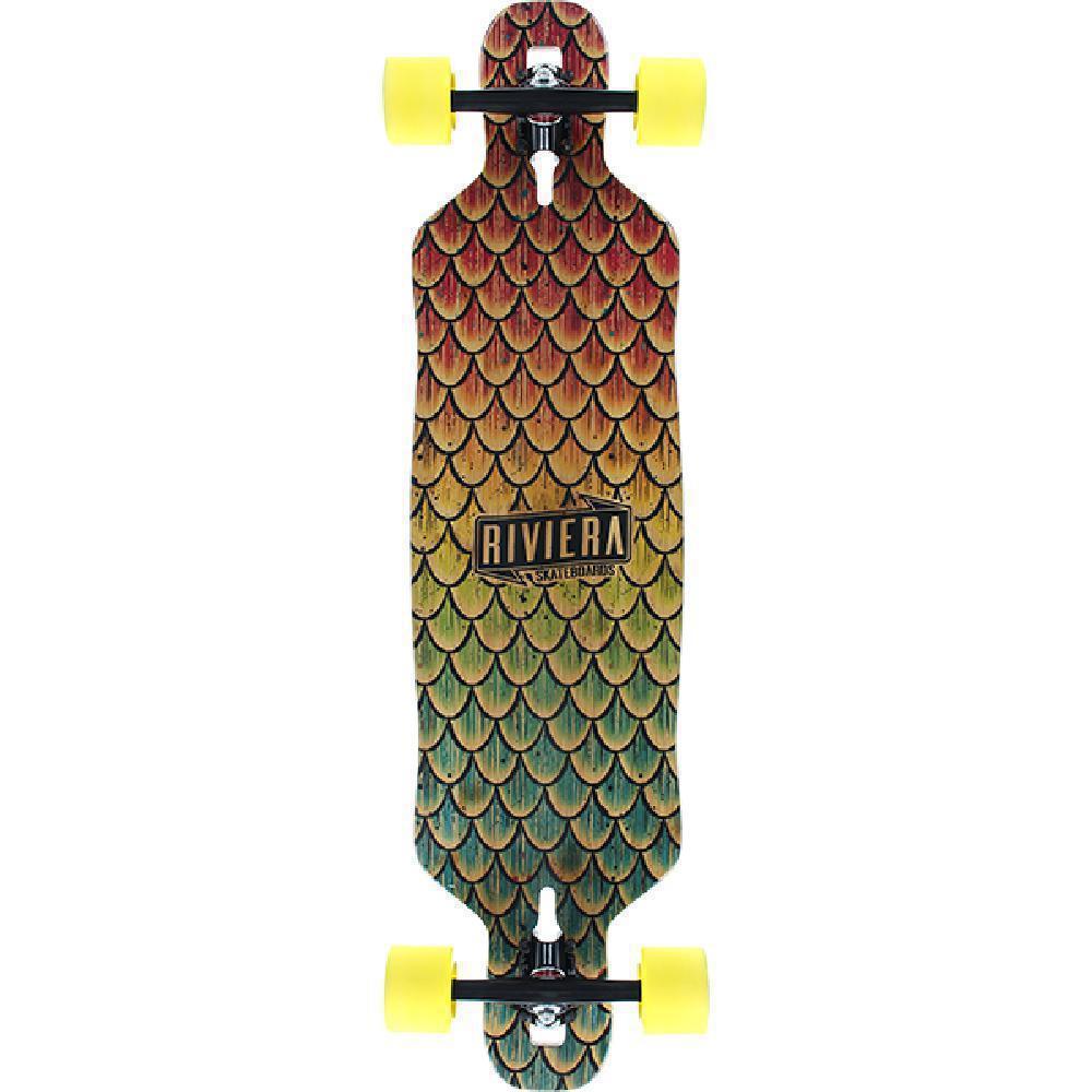 Riviera Beta Fish Drop Through 38" Longboard – Longboards USA